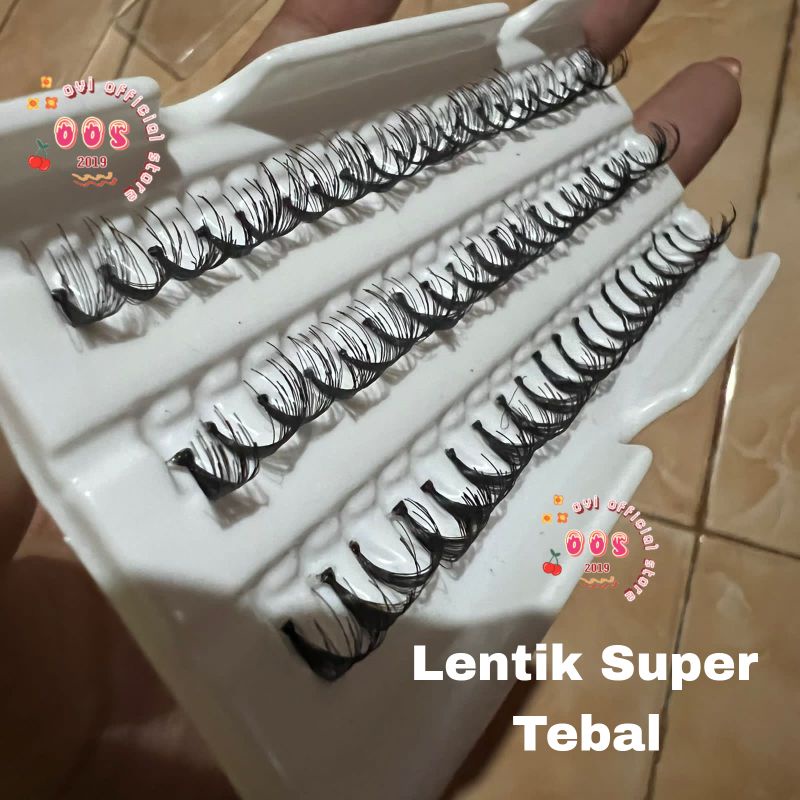 Jual BULU MATA EYELASH EXTENSION LENTIK / BULMAT FLARE LENTIK | Shopee ...