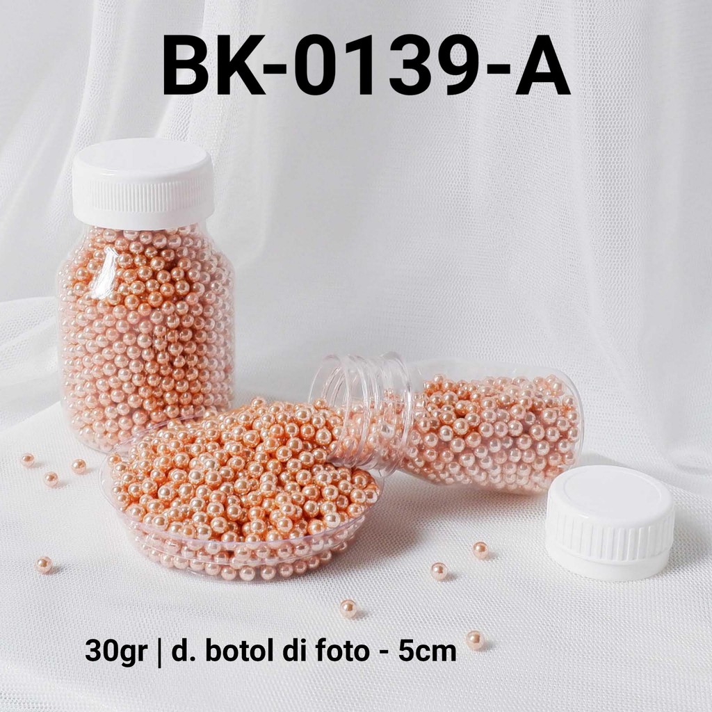 Jual BK-0139-A Sprinkles sprinkle sprinkel 30gr 30 gram mutiara rose ...