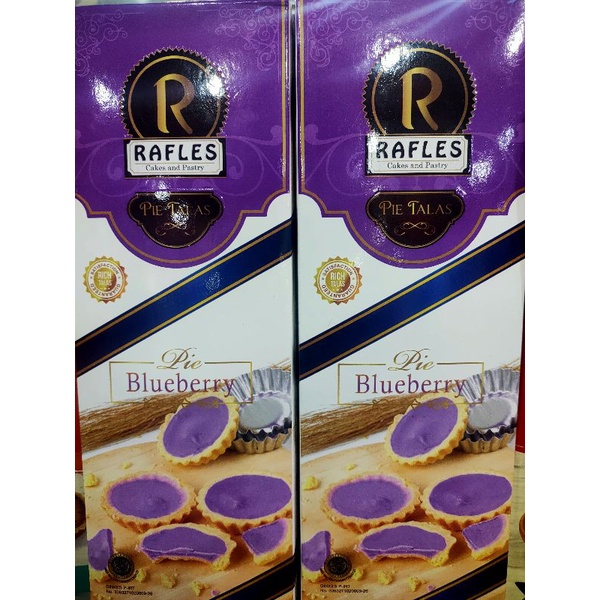 Jual Pie Talas Rafles Blueberry Oleh Oleh Khas Bogor | Shopee Indonesia
