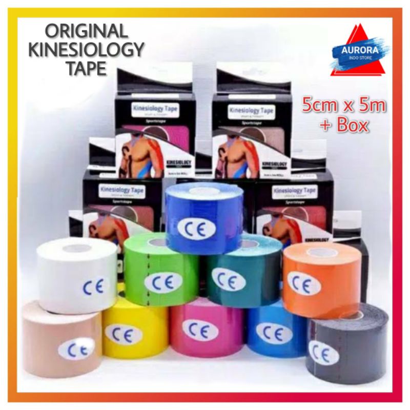 Jual Kinesiology Tape Kinesio Tapping Plester Taping Olahraga Perban ...