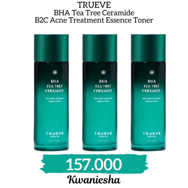 Jual Trueve BHA Tea Tree Ceramide B2C Acne Treatment Essence Toner ...