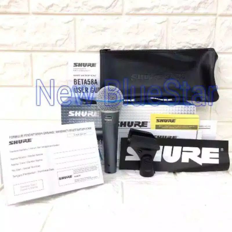 Jual Mic Kabel Shure Beta 58 A Original Microphone Shure Beta58A | Shopee Indonesia
