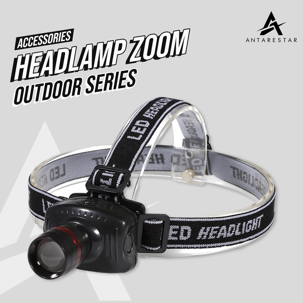 Jual ANTARESTAR Official - Senter Kepala Headlamp Zoom Head Lamp ...