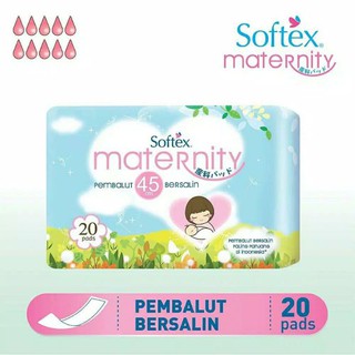 Jual Softex Maternity Pembalut Bersalin 45cm (Isi 20 Pads) | Shopee ...