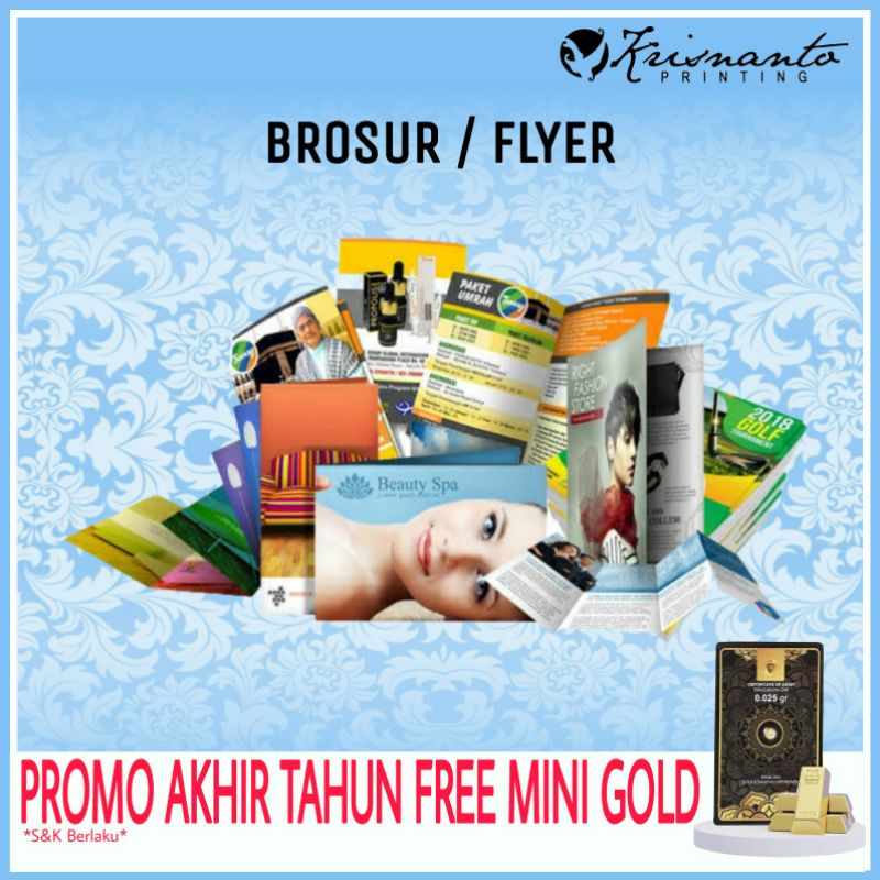 Jual Promo Brosur A5 2 sisi Flyer A5 Murah | Shopee Indonesia