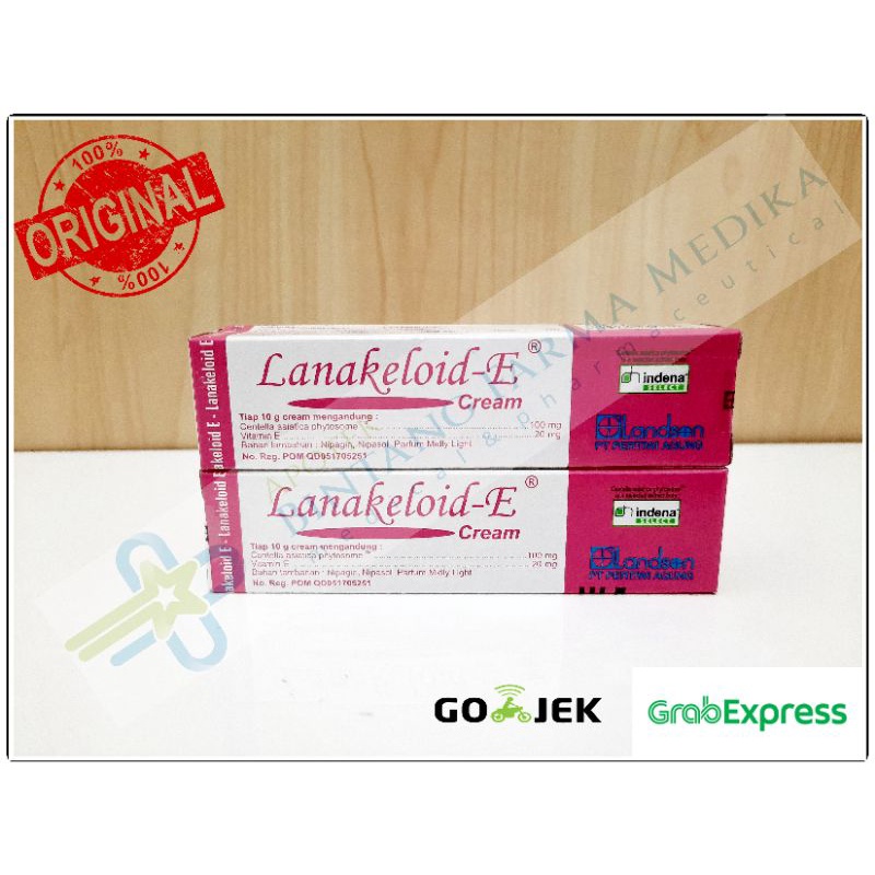 Jual Lanakeloid-E cream/Lanakeloid salep untuk keloid/Lanakeloid-E ...