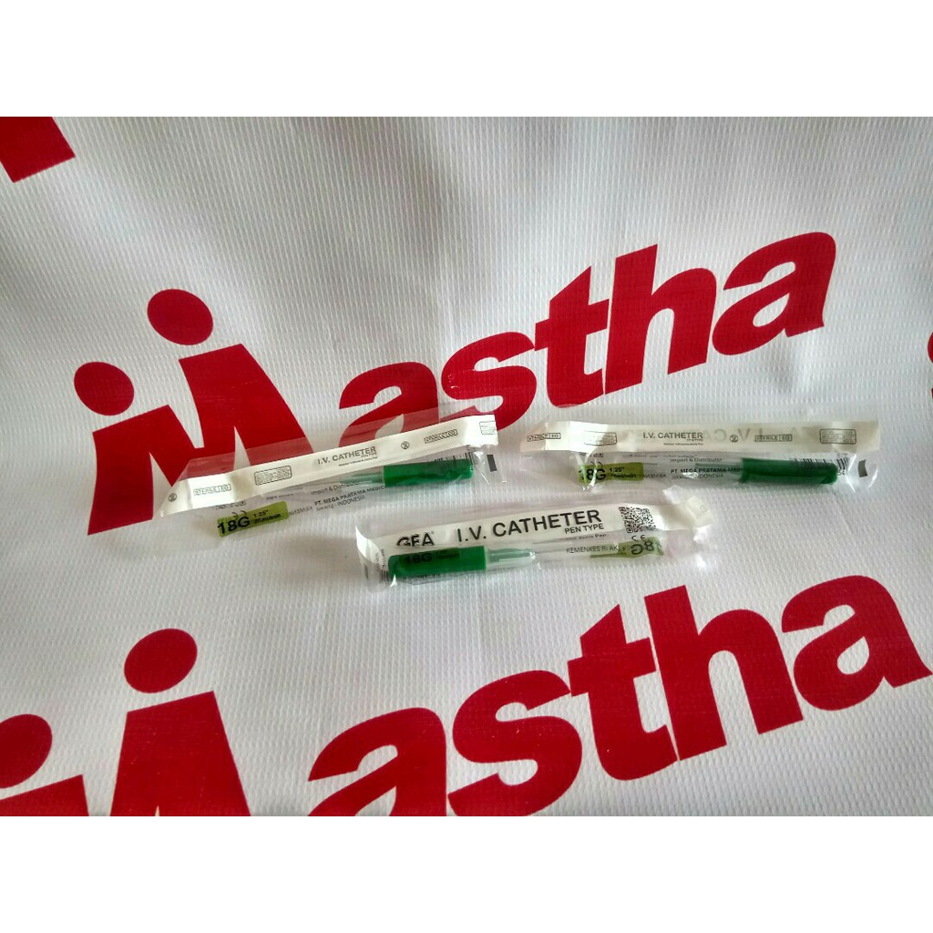 Jual catheter Spuit Infus Intravena Jenis Pen Gea 18 g | Shopee Indonesia