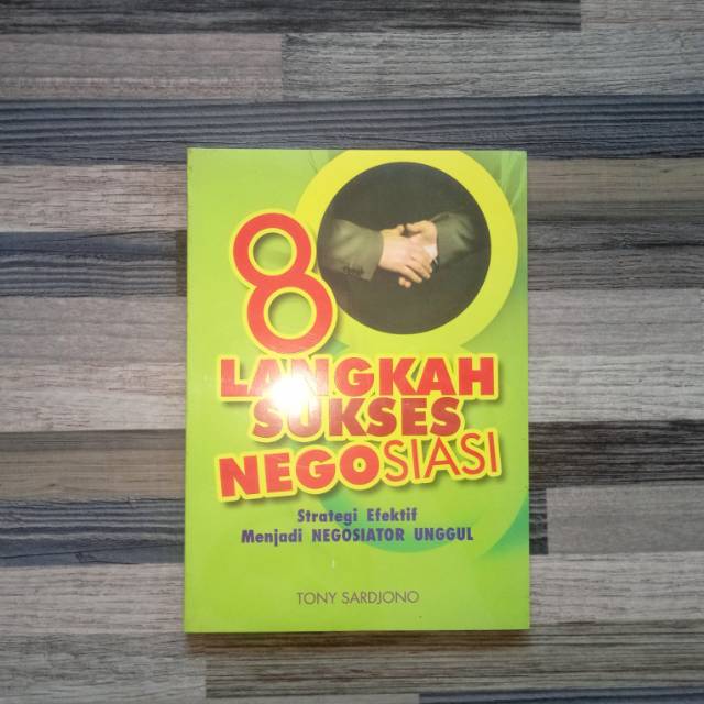 Jual 8 LANGKAH SUKSES NEGOSIASI | Shopee Indonesia