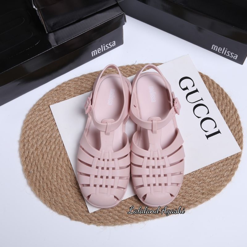 Jual Sepatu Melissa possesion Pink Matte /sepatu jelly melissa/sepatu ...