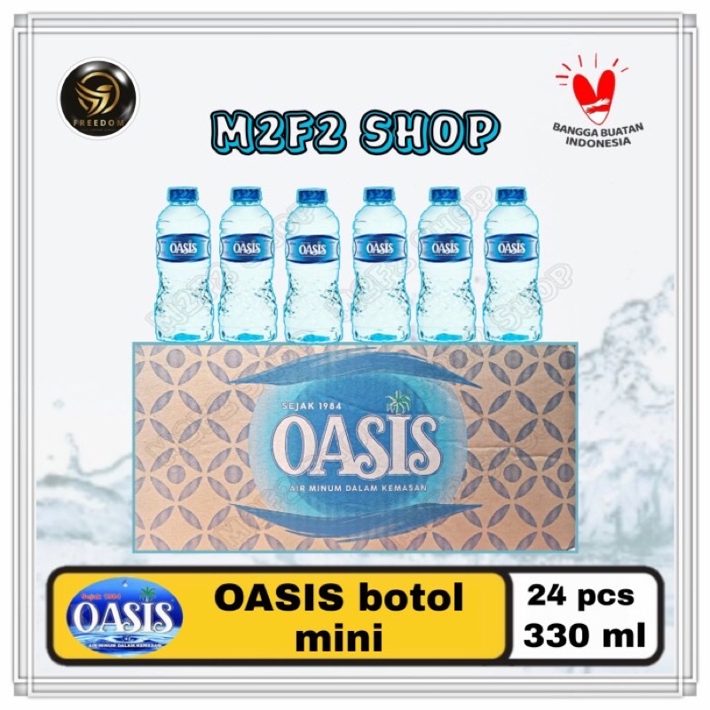 Jual Air Mineral Oasis Botol Mini Pet - 330 ml (Kemasan Karton ...