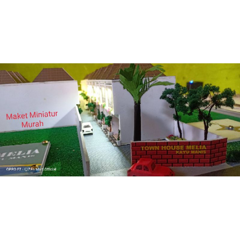Jual Maket Miniatur Master Plan Perumahan Minimalis Indonesia|Shopee ...