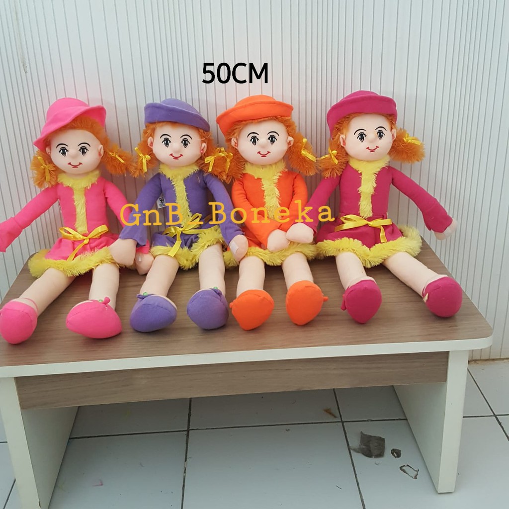 Boneka Candy Tangan Panjang , Boneka Cewek Tangan Panjang 50CM | Shopee ...