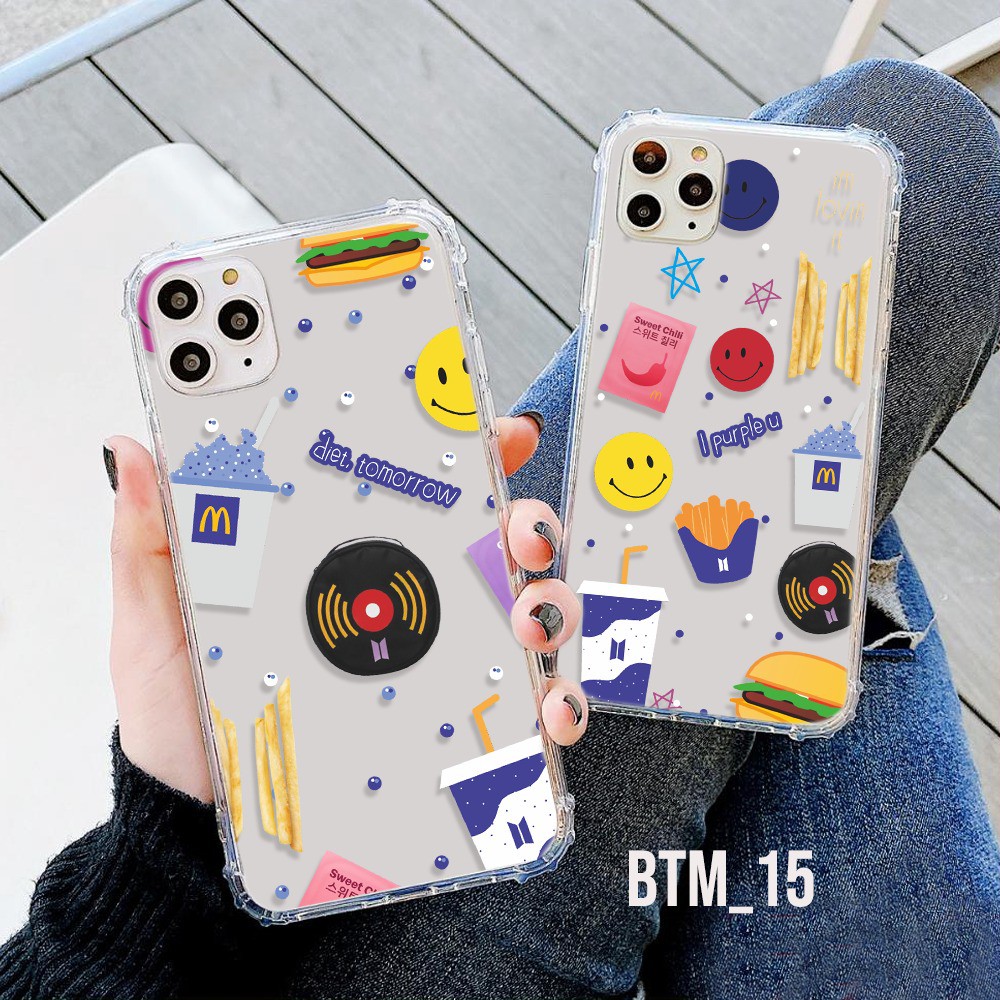 Jual !!!LIMITED EDITION!!! MCD X BTS PATERN CASE (NO CUSTOM) just 10 pcs! | Shopee Indonesia