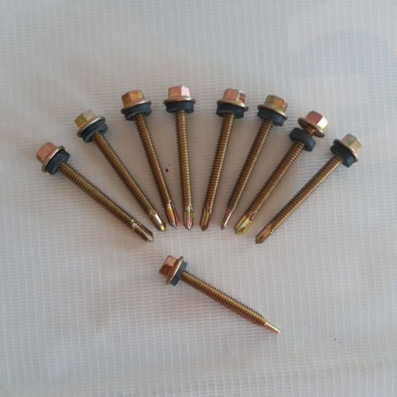 Jual BAUT ROOFING/BAUT RUPING 12 X 50 (5cm) | Shopee Indonesia