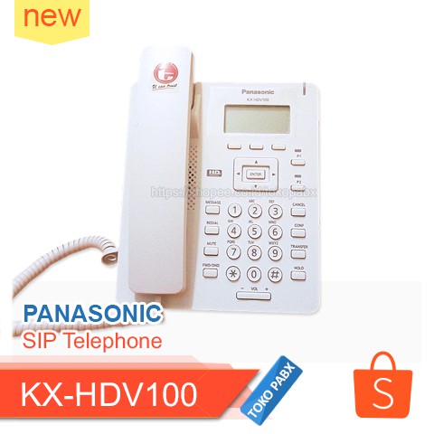 Jual Telepon SIP Panasonic KX-HDV100 Sip Phone | Shopee Indonesia