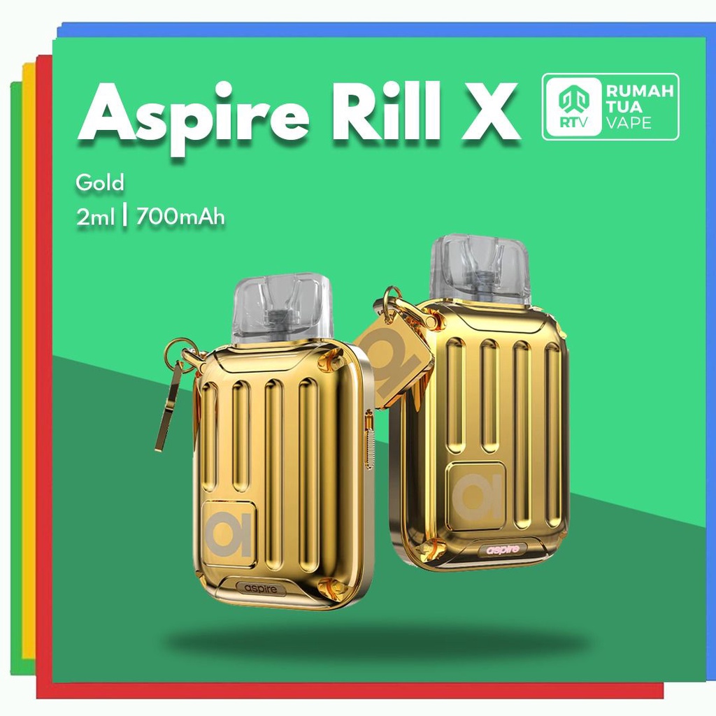 Jual ASPIRE RIIL X 700MAH INTERNAL BATTERY POD KIT | Shopee Indonesia