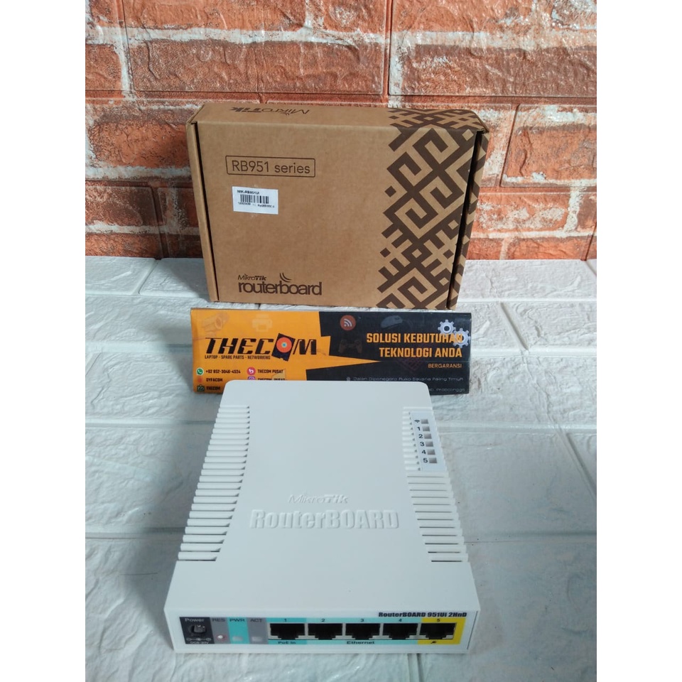 Jual Mikrotik Router Wireless RB951Ui-2ND (hAP) | Shopee Indonesia