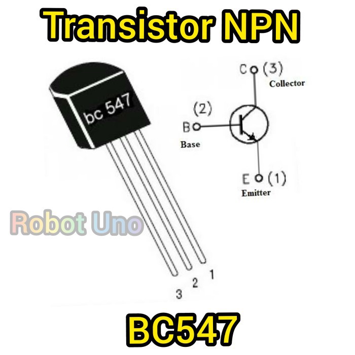 Jual BC547 Transistor NPN BC547 | Shopee Indonesia