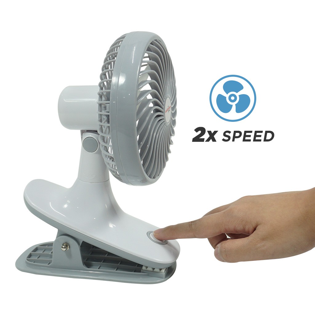 Jual Kipas Jepit Emergency Portable-Wellcommhome / holder / Kipas Mini ...