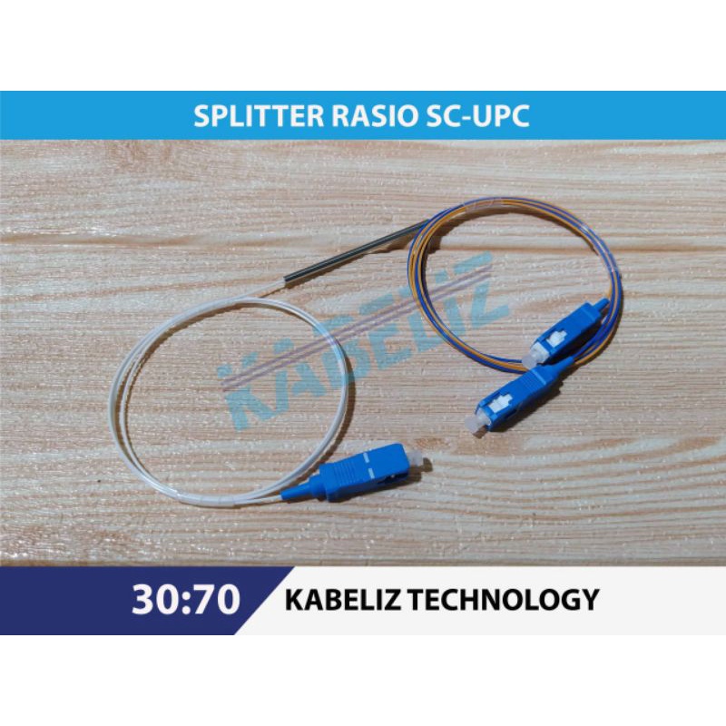 Jual Splitter ratio 30:70 splitter 1x2 ratio fbt Three window spliter ...