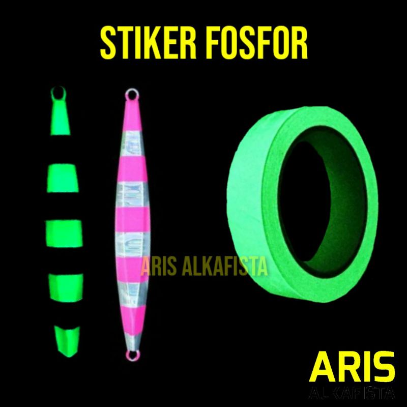Jual Stiker Fosfor Untuk Metal Jig Menyala Dalam Gelap | Shopee Indonesia