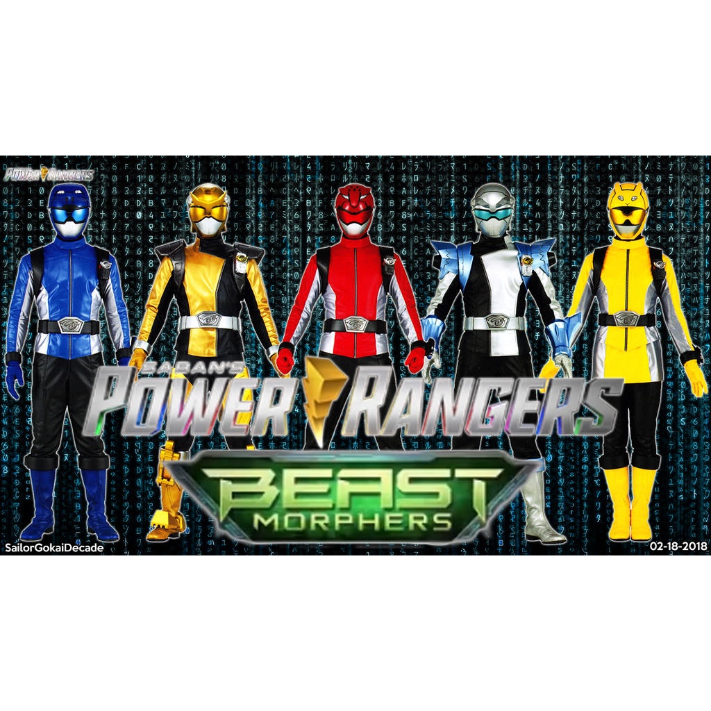 Jual DVD Power Rangers Beast Morphers S1 Beast Morphers S2 Subtitle ...