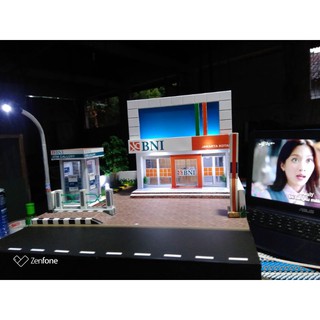 Jual Diorama Bank BNI lengkap ( Miniatur Bank BNI Lengkap) | Shopee ...