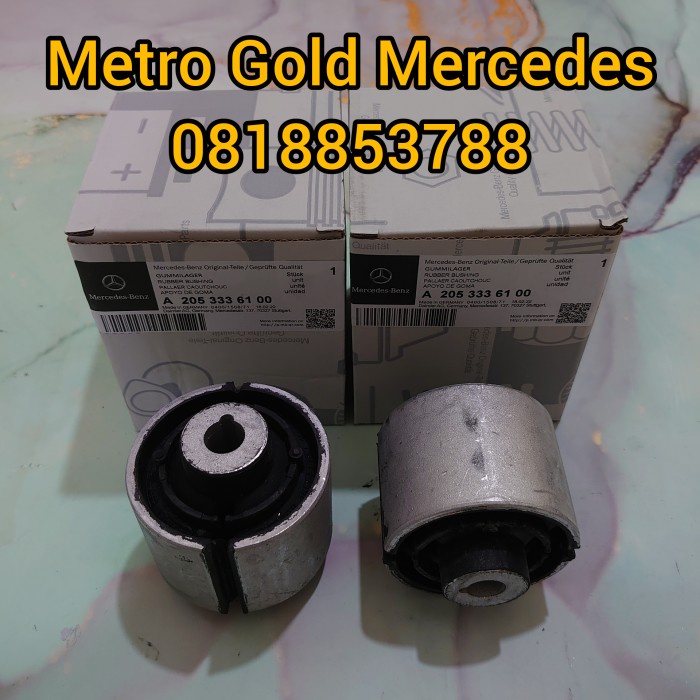 Jual Bushing Arm Depan Bawah W205 C-Class Mercedes Benz Original Arm ...