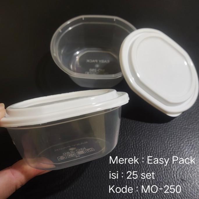 Jual Thinwall Oval Easy Pack MO 250ml / Toples Cup Pudding Jelly ...