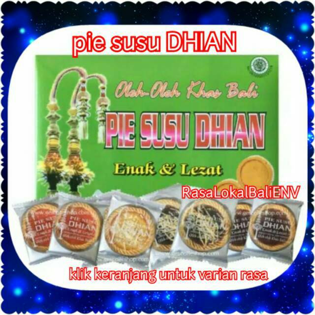 PIE SUSU DHIAN 50PC DIJAMIN BARU, PIE SUSU BALI, PIE SUSU DIAN, PIE SUSU, OLEH OLEH BALI ...