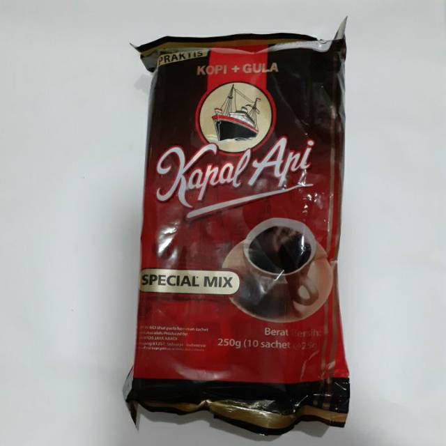 Jual Kopi Kapal Api Special Mix 250 gram | Shopee Indonesia