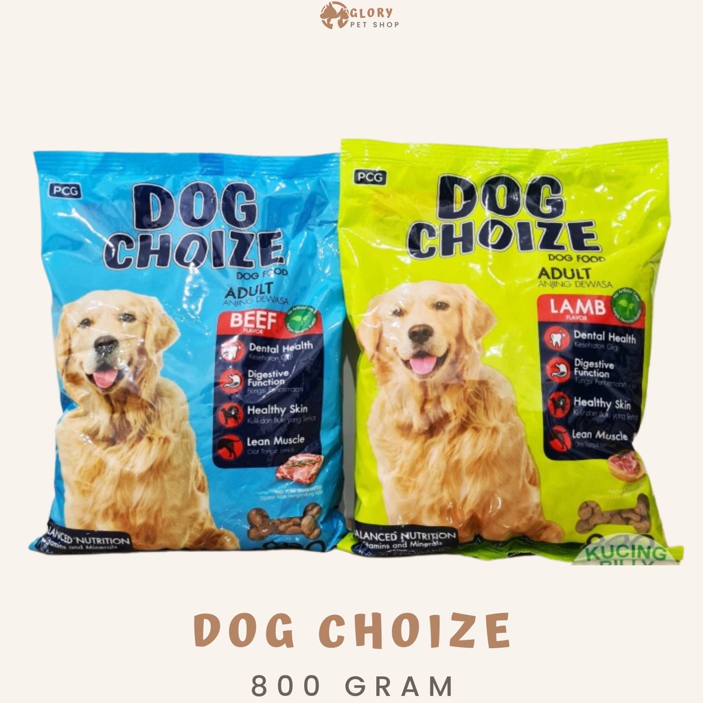 Jual DOG CHOIZE 800 GRAM MAKANAN ANJING DOG CHOISE DRY FOOD FRESH PACK ...