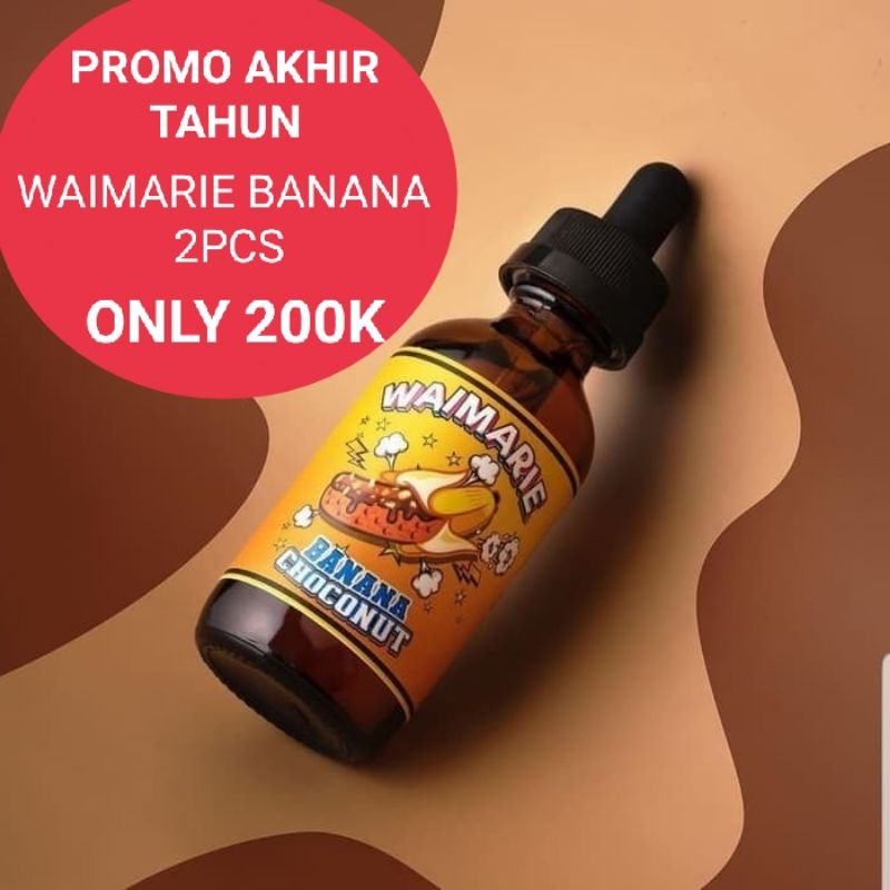 Jual Waimarie Banana Choconut 60ML by Waimarie Juice 100% Authentic ...