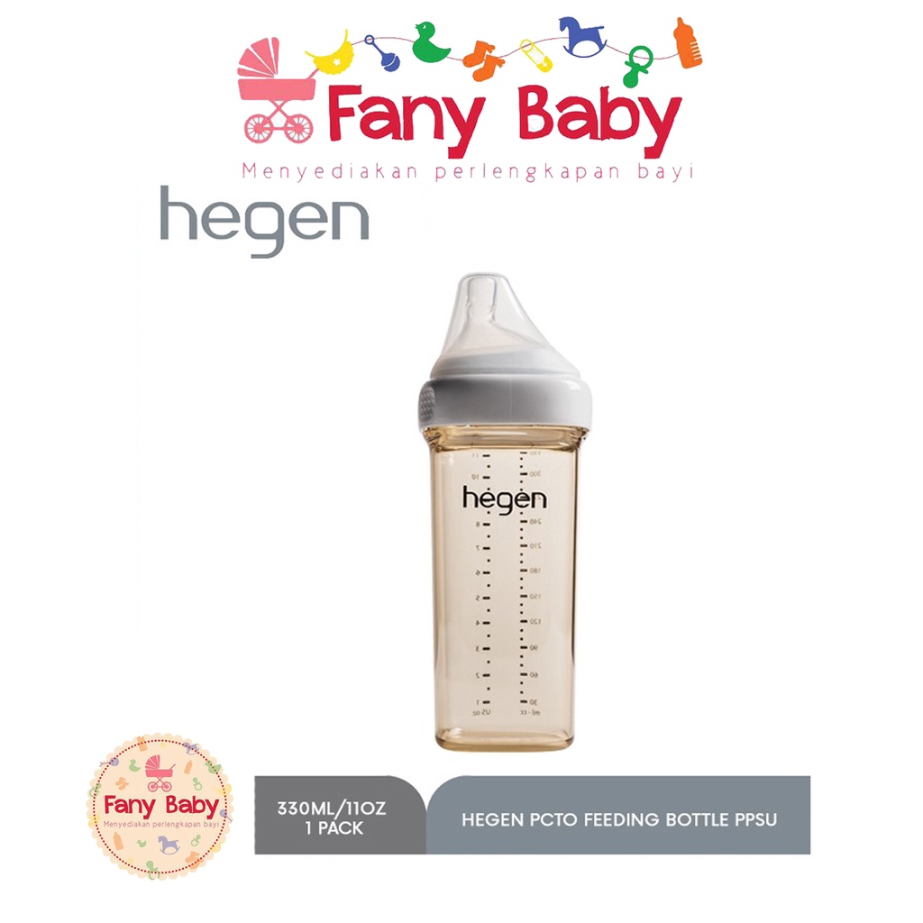 Jual HEGEN PCTO SINGLE FEEDING BOTTLE PPSU 330ML/11OZ | Shopee Indonesia