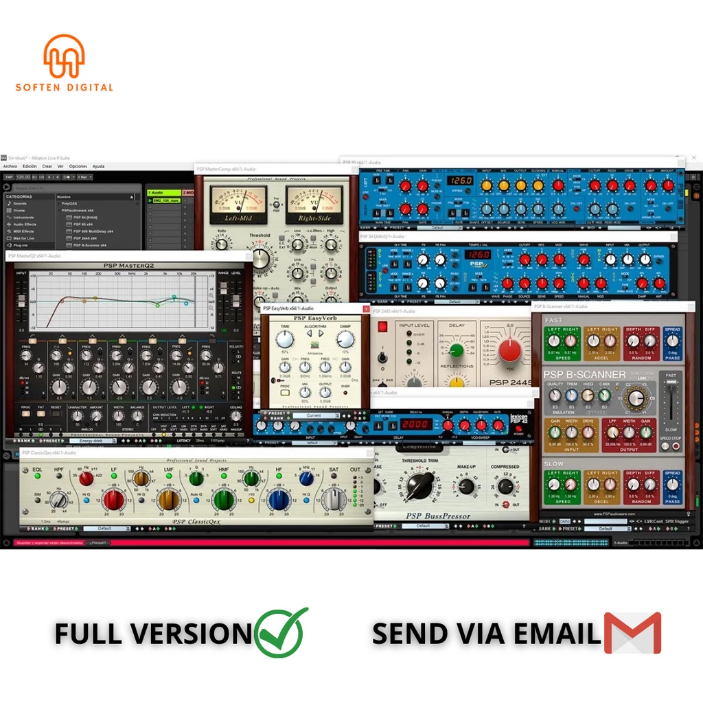 Jual PSPaudioware Bundle VST Plugin high quality audio effect and audio mixing mastering ...