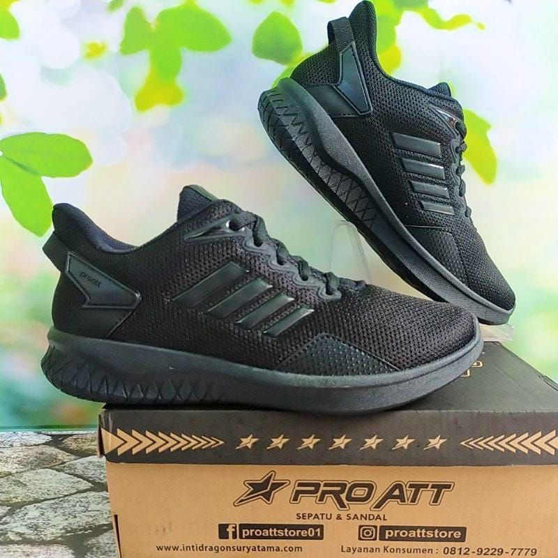 Jual SEPATU PRO ATT PI ALL BLACK 35-43 TERBARU ORIGINAL | Shopee Indonesia