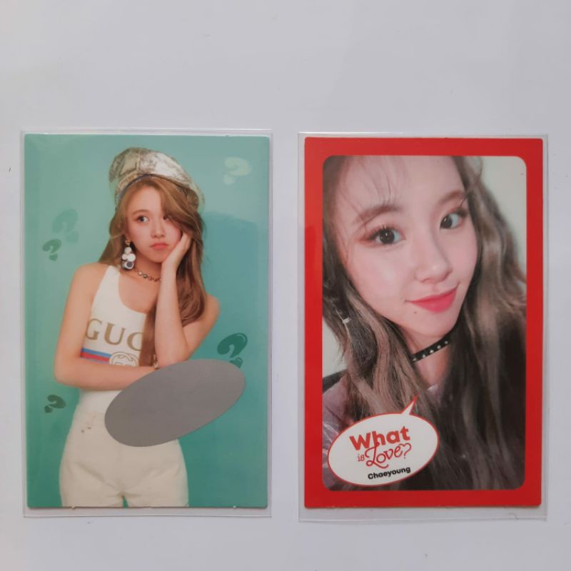 Jual PC CHAEYOUNG WHAT IS LOVE / PHOTOCARD WHAT IS LOVE / PHOTOCARD CHAEYOUNG / PC TWICE / PC ...