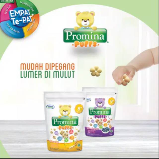 Promina puffs pisang,sweet potato,blueberry,stawberry apple | Shopee ...