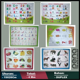 Jual Mainan Edukasi Anak TK PAUD - Puzzle Game Untuk Anak TK PAUD Bahan ...