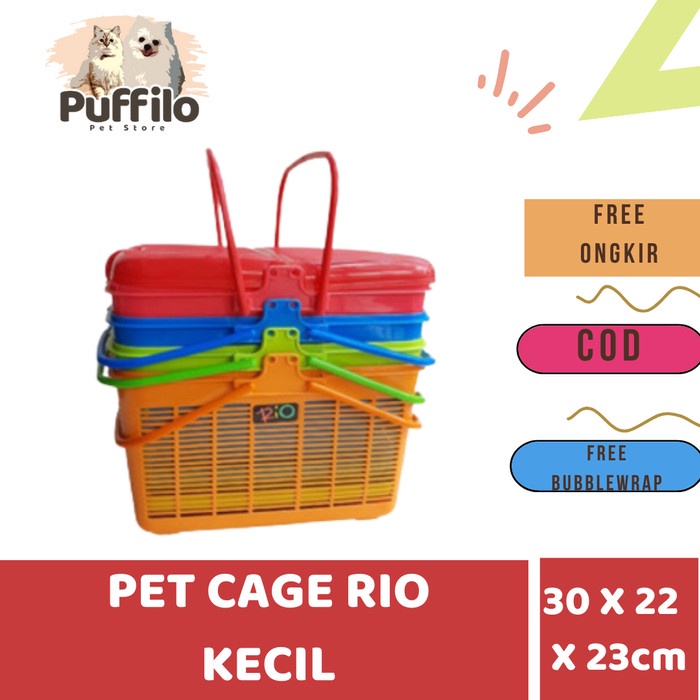 Jual KERANJANG RIO KECIL KUCING / ANJING | Shopee Indonesia