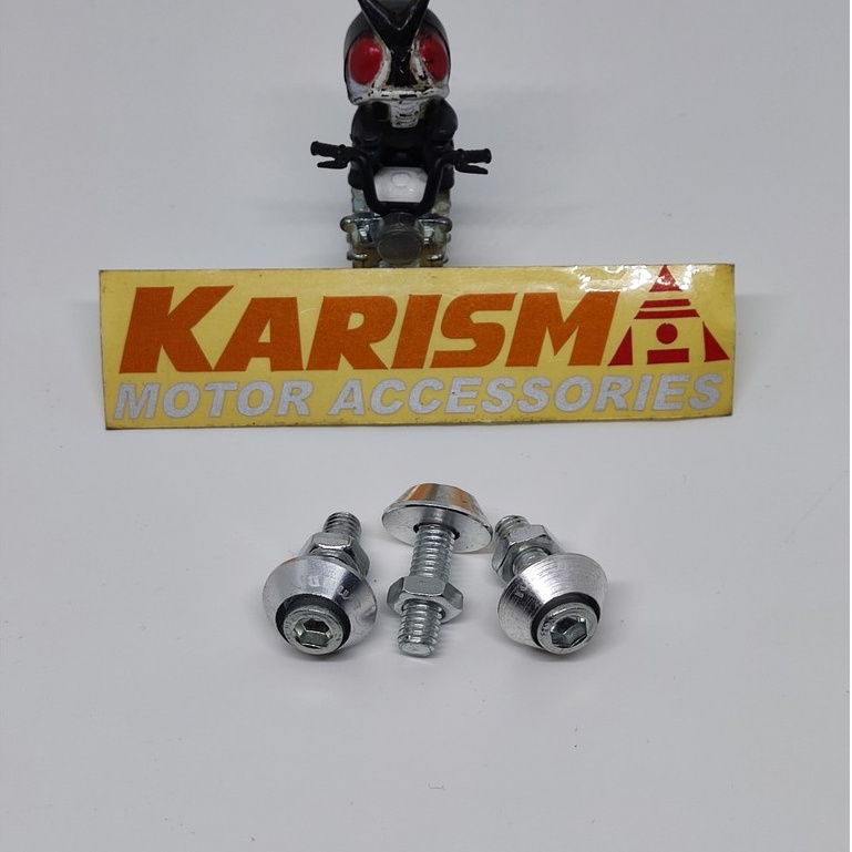 Jual Baut Plat Nomor Variasi CNC / Baut Variasi Plat Nomor Body L5 CNC ...