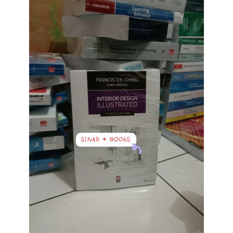 Jual Buku interior design illustrated fourth edition by francis dk ...
