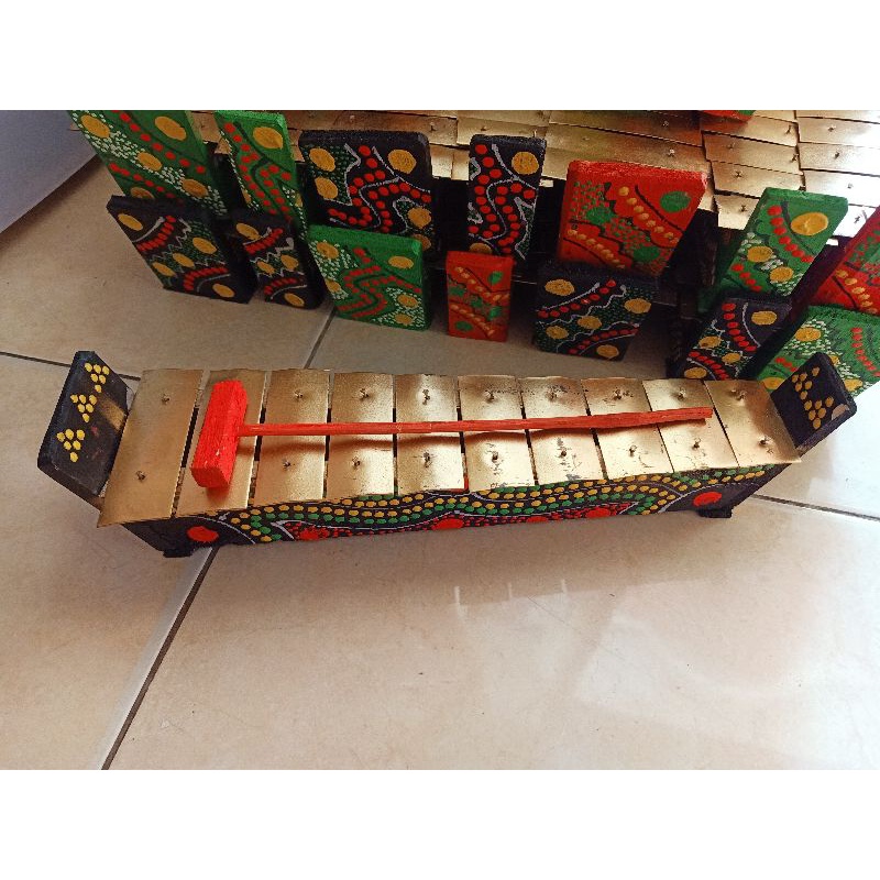 Jual NEW! Mainan Tradisional Gamelan Mini Painting | Shopee Indonesia
