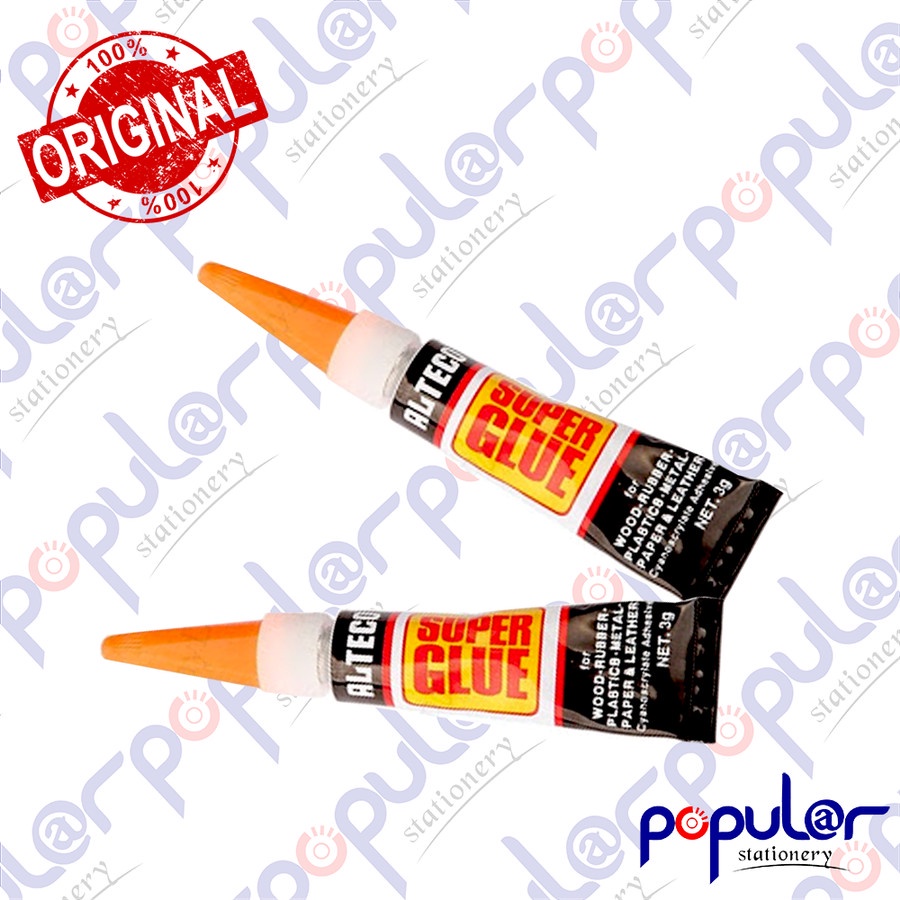 Jual Lem Alteco Super Glue Hitam Original | Shopee Indonesia