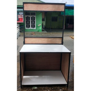 Jual Booth Stand Steling Gerobak Jualan Bahan Besi Hollow Kekinian ...