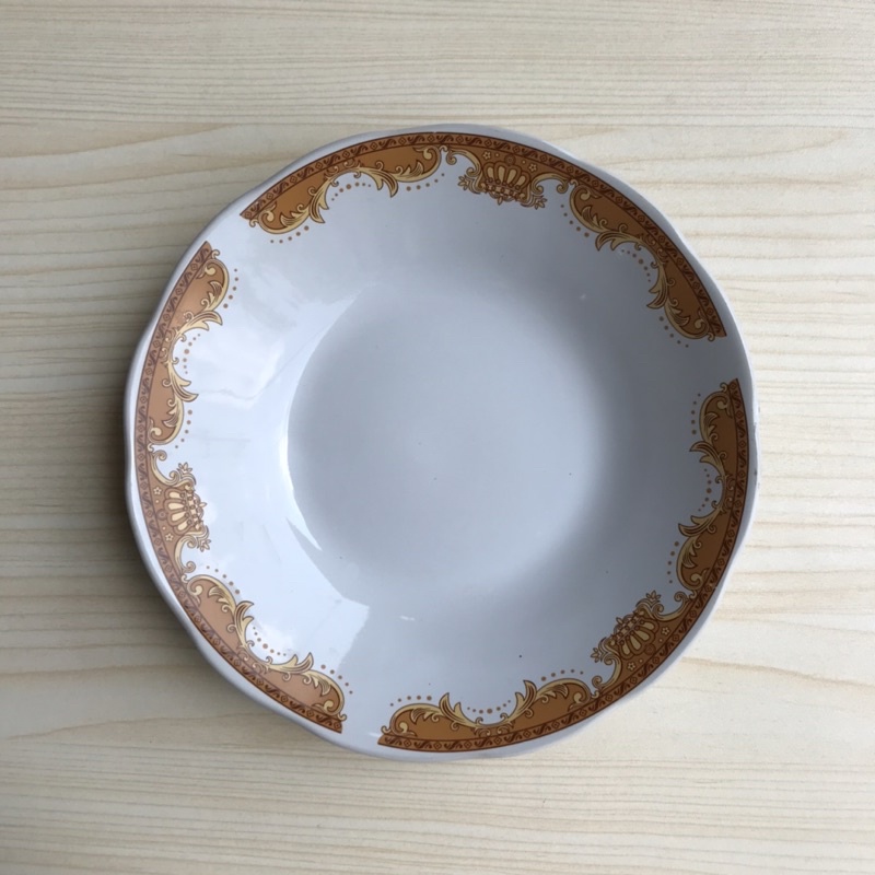 Jual PIRING LILIA MOTIF / PIRING KERAMIK / PIRING MAKAN | Shopee Indonesia
