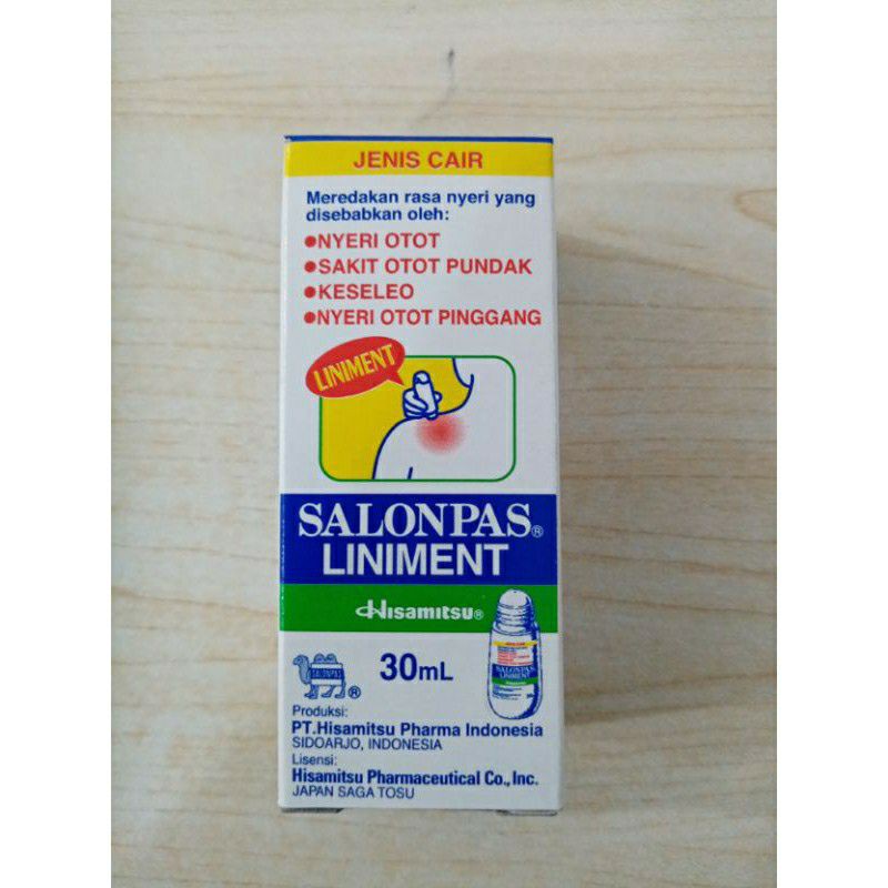 Jual Salonpas liniment 30ml / roll sakit otot leher / roll untuk nyeri ...