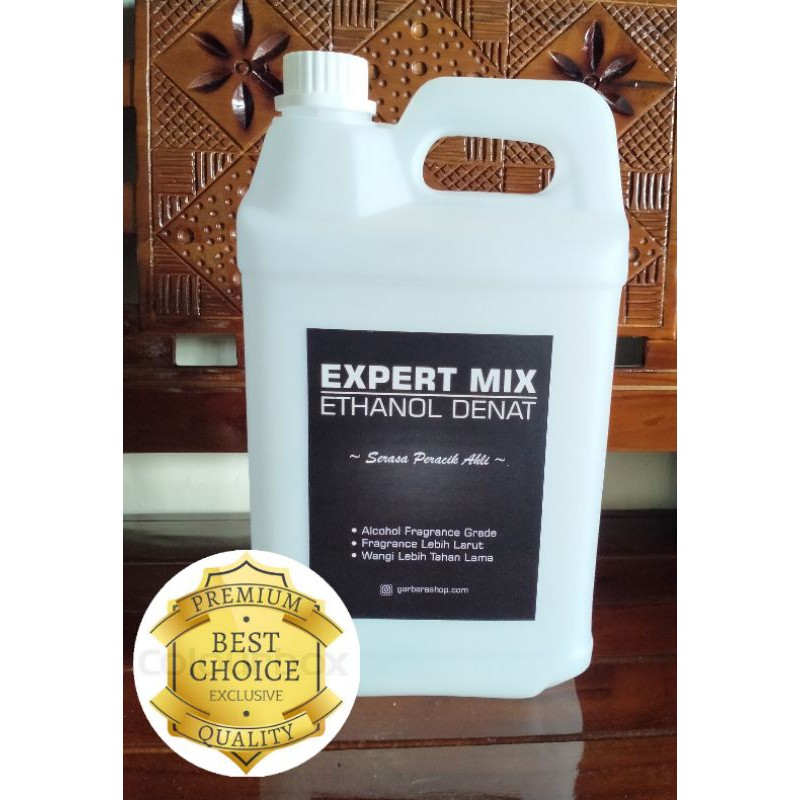 Jual Expert Mix / Ethanol Pro/ absolute / Ethanol Denat / Alkohol Denat kemasan 5 Liter | Shopee ...