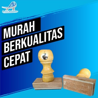 Jual Stempel Custom Kayu / Cetak Stempel Kayu Custom / Stempel Manual ...