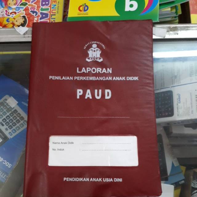 Jual BUKU RAPOT PAUD PLUS SAMPUL B5 28 HALAMAN Indonesia|Shopee Indonesia